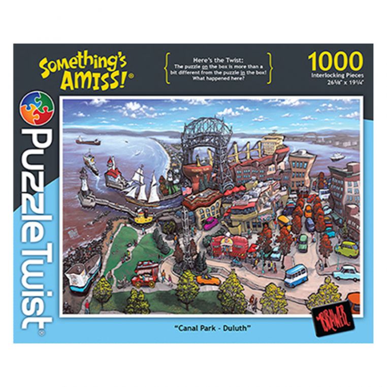 Duluth Pack PuzzleTwist Minnesota Jigsaw Puzzle